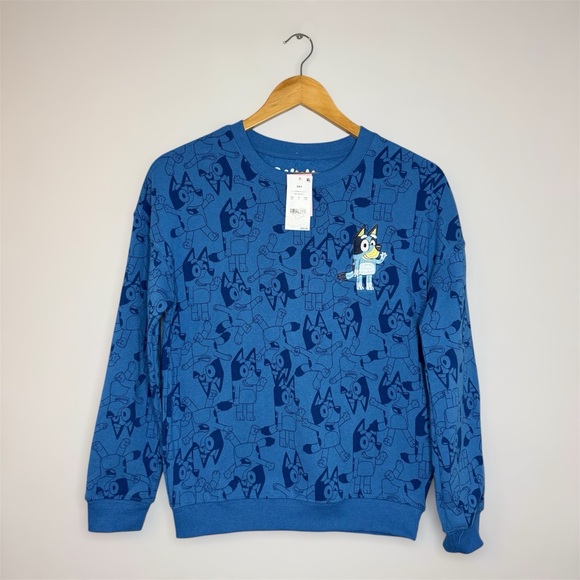 Bluey | Sweaters | New Bluey Blue Graphic Womans Sweater Xxs | Poshmark